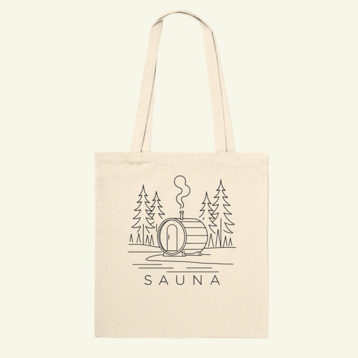 The Sauna Tote Bag - Design No. 4