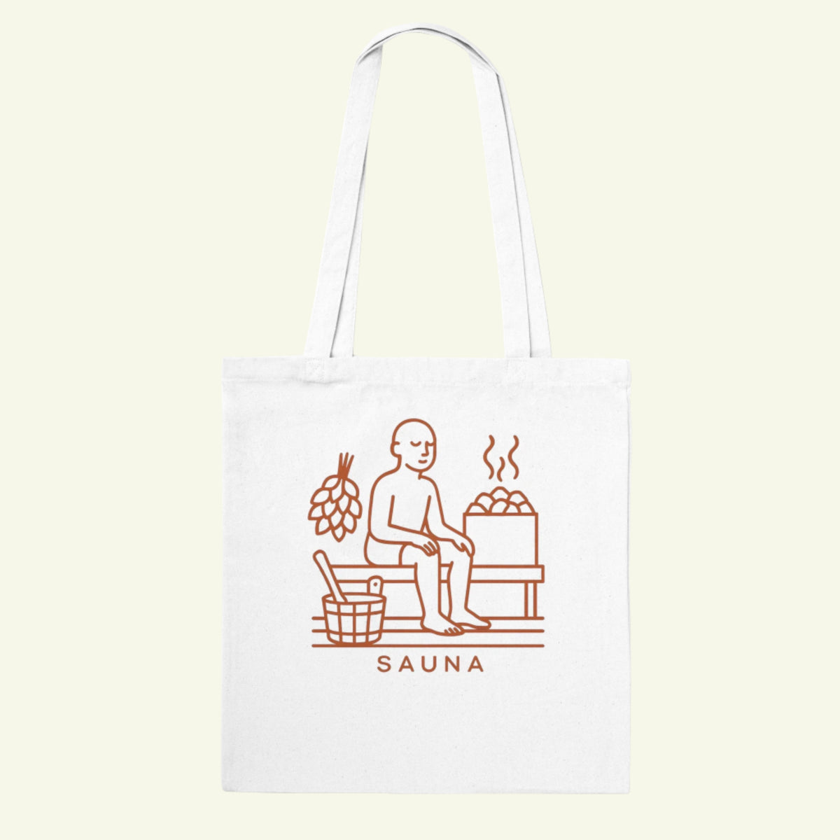 The Sauna Tote Bag - Design No. 3